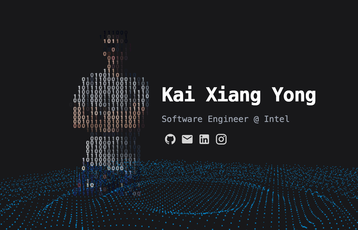 Kai Xiang Yong's Portfolio